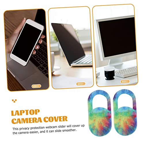 SOLUSTRE Phone Camera Cover 4pcs Color Laptop A Cover Privacy Slide Blocker Webcam Camera Protective Cell Phone Camera Cover