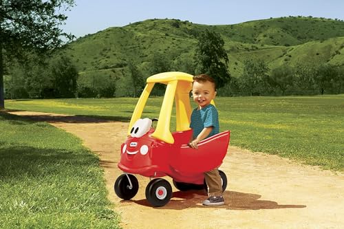 Little Tikes Cozy Coupe 30th Anniversary Car, Non-Assembled, Standard Packaging, Multicolor , 29.5 x 16.5 x 33.5 inches