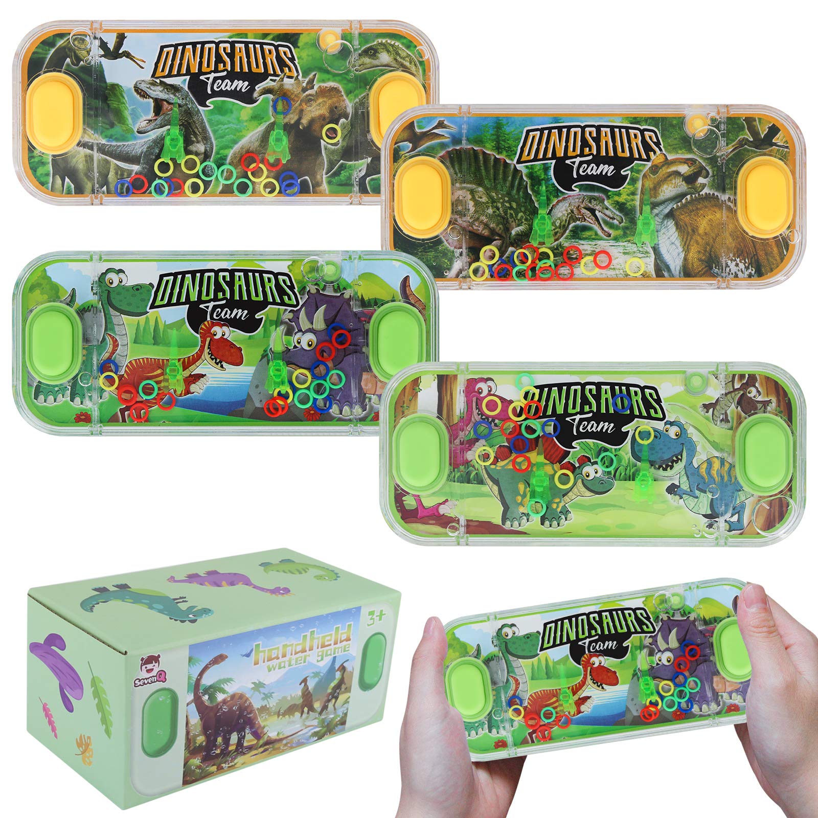 SevenQ Handheld Water Games, 20 Packs Water Toss Ring Game Aqua Toy Water Ring Game for Kids