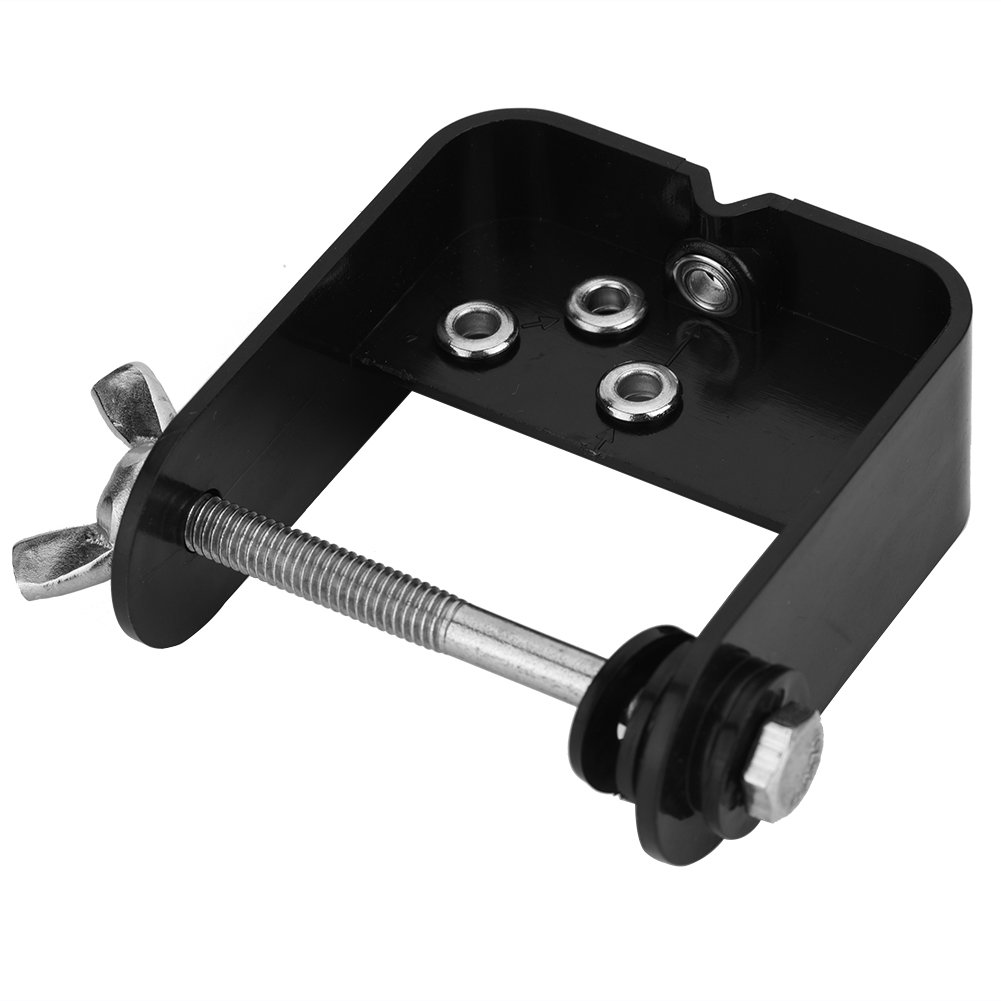 plplaaoo Archery Bowstring Serving Thread Jig Archery Bow Strings Server Bowstring Serving Jig Tool for Recurve Compound Bow, Aluminium Alloy and Plastic(Black), Bow Serving String Bow String arc