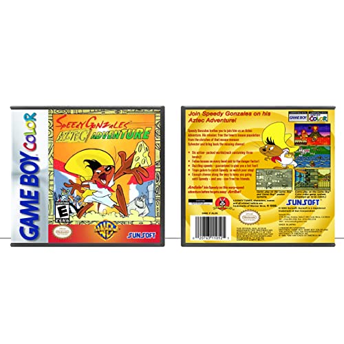 Speedy Gonzales: Aztec Adventure | (GBC) Game Boy Color - Game Case Only - No Game