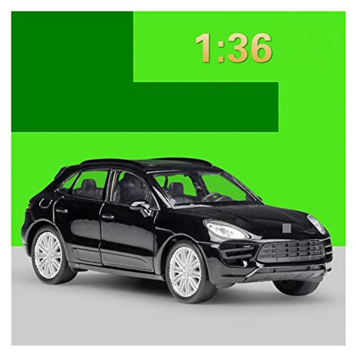 RRBY Exquisite car Model for Porsche Macan Classic Alloy Diecast Pull Back Car Model Cars 1:36 (Color : 2 Blue)