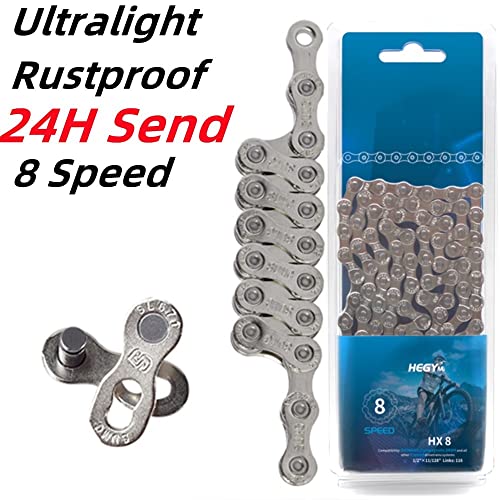 Road Bike Chain 116 Links Bicycle Single Speed Chain for Bicycle Accessories Bike Parts