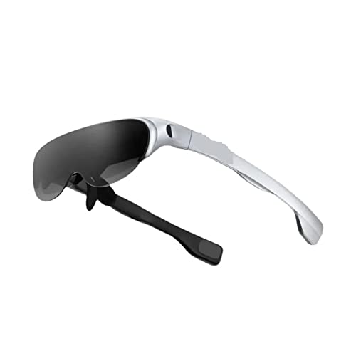Smart Glasses VR Glasses Non- Foldable Home Game Viewing Device Black Sillver Color New