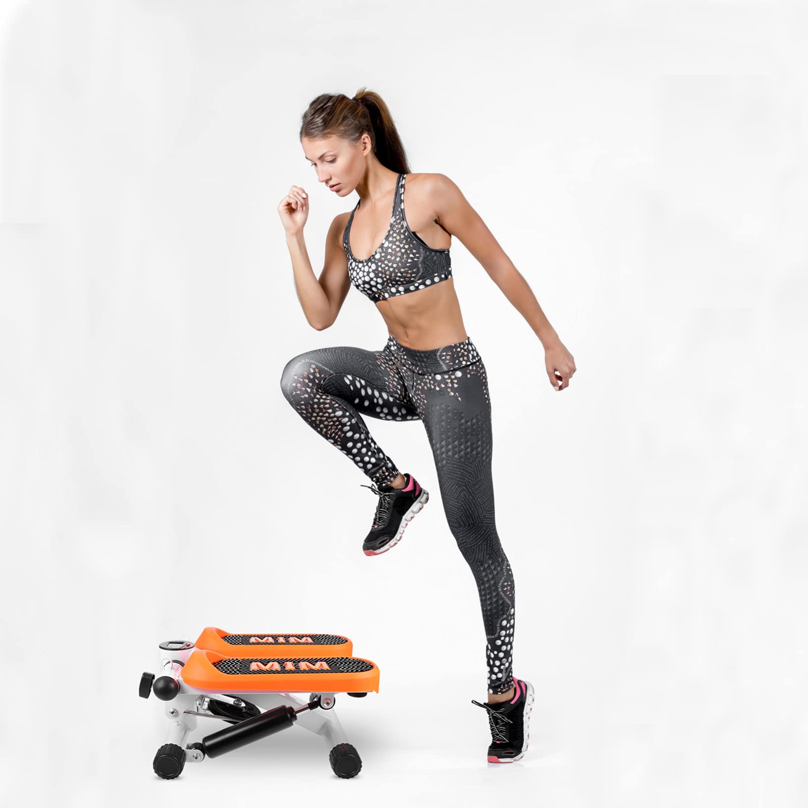 Seated Under Desk Elliptical Machine for Home Workout Elliptical Desk Bike Pedal Exerciser Whisper Quiet Under Desk Pedal Exerciser FARUTA