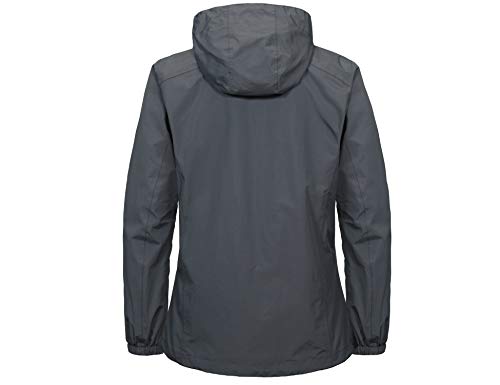 Little Donkey Andy Women's 3 in 1 Winter Ski Jacket Warm Fleece Liner Jacket Waterproof Windproof Snow Coat & Detachable Hood Grey XL