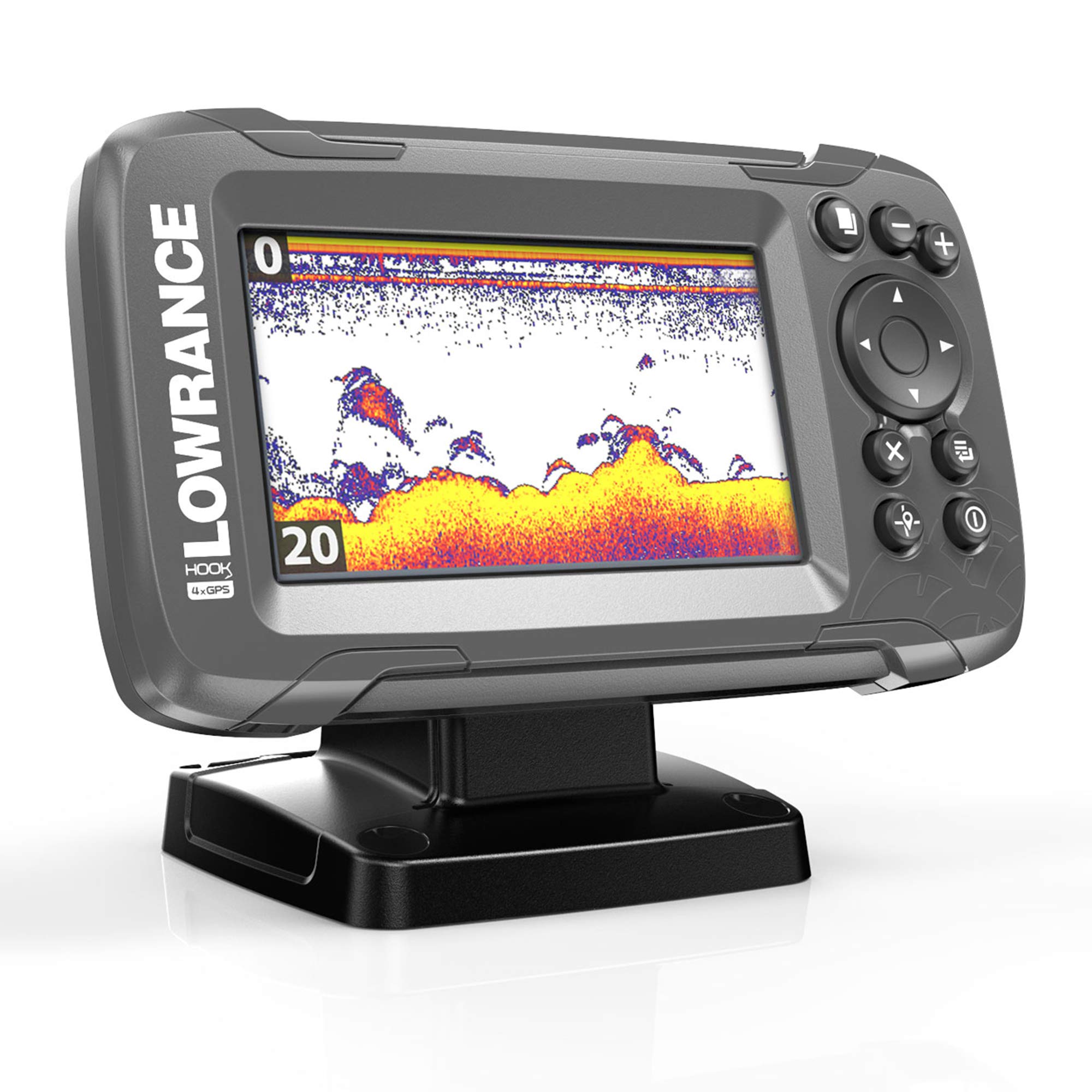 Lowrance HOOK2 4X with Bullet Skimmer CHIRP Transducer and GPS