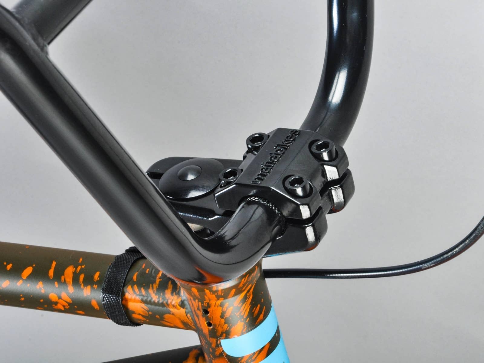 Mafiabikes Kush 2+ 20 inch BMX Bike Orange Splatter