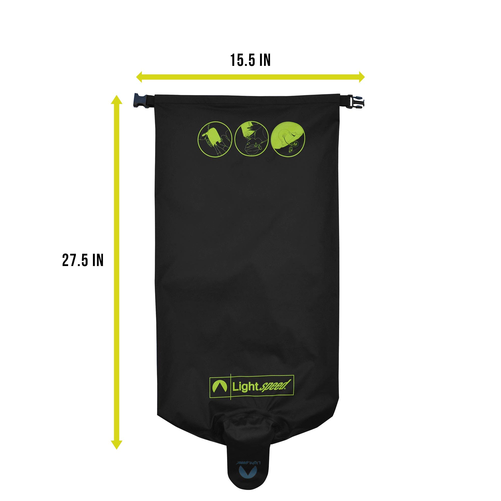 Lightspeed Outdoors Universal Pump Bag for Single Valve Air Mat