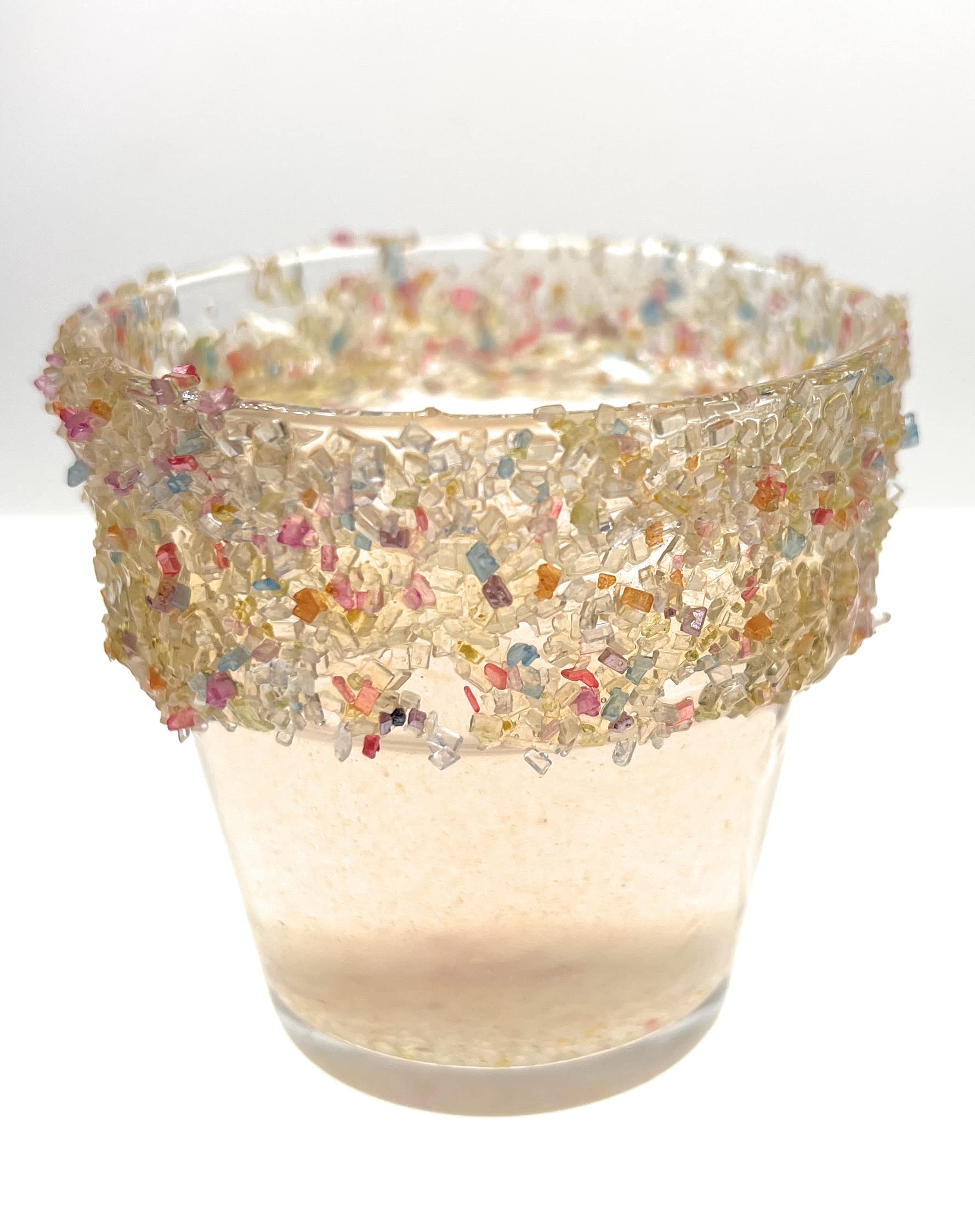 Snowy River Pride Mix Cocktail Sugar - Kosher Rainbow Cocktail Rimmer and Coffee Rimmer (4 Ounce Bag)