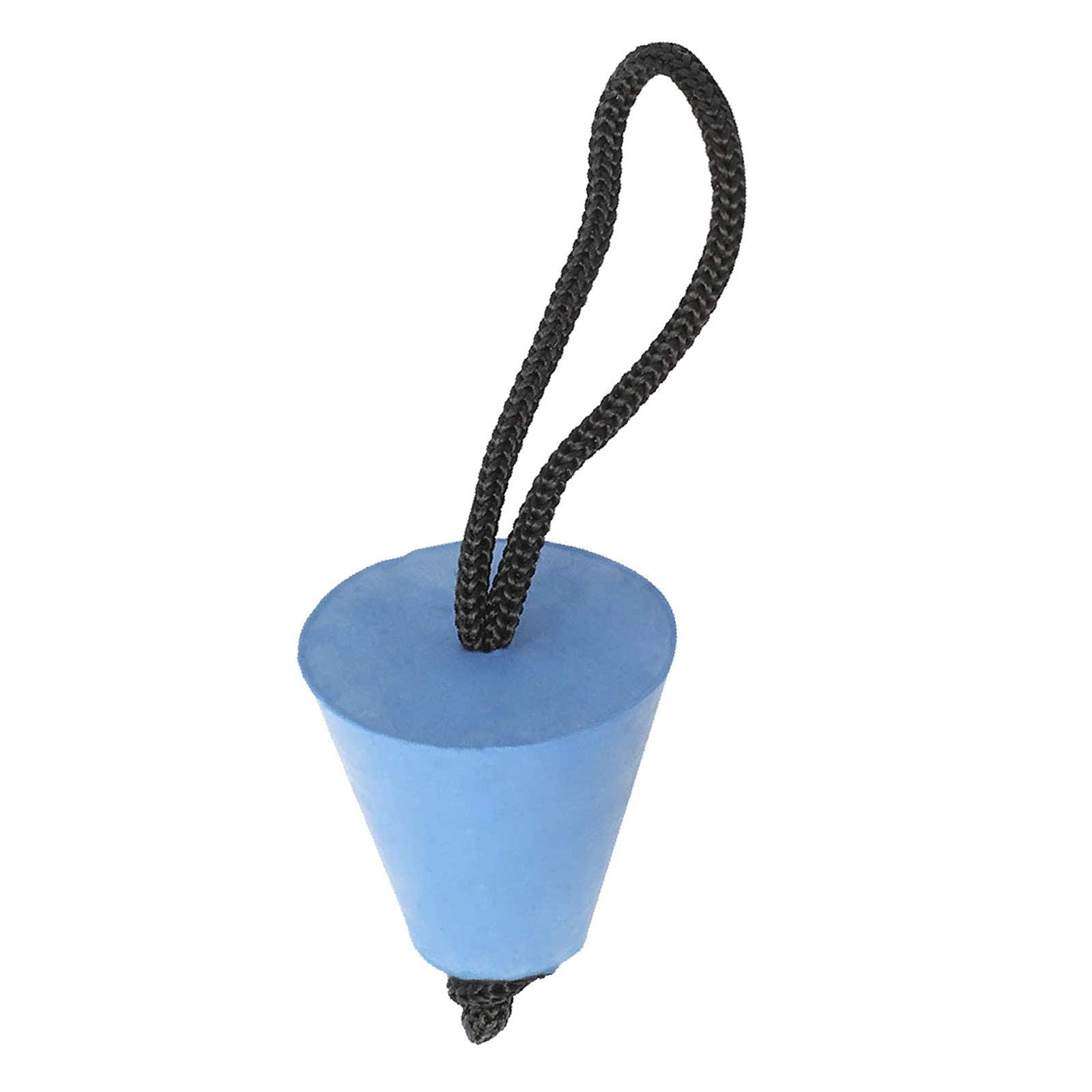 NovelBee 12pcs Universal Kayak Scupper Plug Kit with Lanyard Fits 3/4" to 1.5" Boat Scuppers or Scupper Holes (Light Blue)
