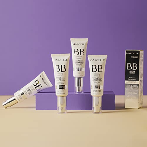 Marcelle BB Cream Beauty Balm, Medium, Hypoallergenic and Fragrance-Free, 1;5 Ounces