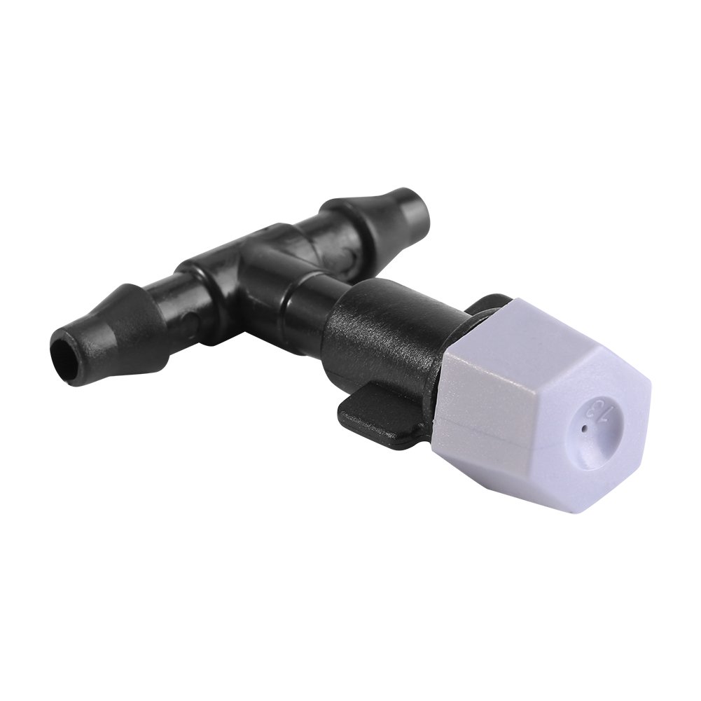Micro Flow Drip Watering Irrigation Kits, Water Misting Cooling System Hose Sprinkler Nozzle Garden Patio Micro Irrigation Set (5M)