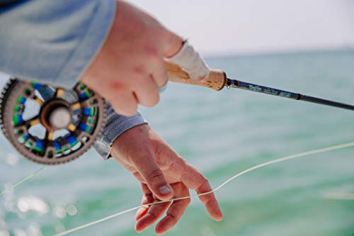 Moonshine Rod Co. Fly Fishing Rod with Carrying Case and Extra Rod Tip Section Fast Action, The Outcast II, 9wt 9'