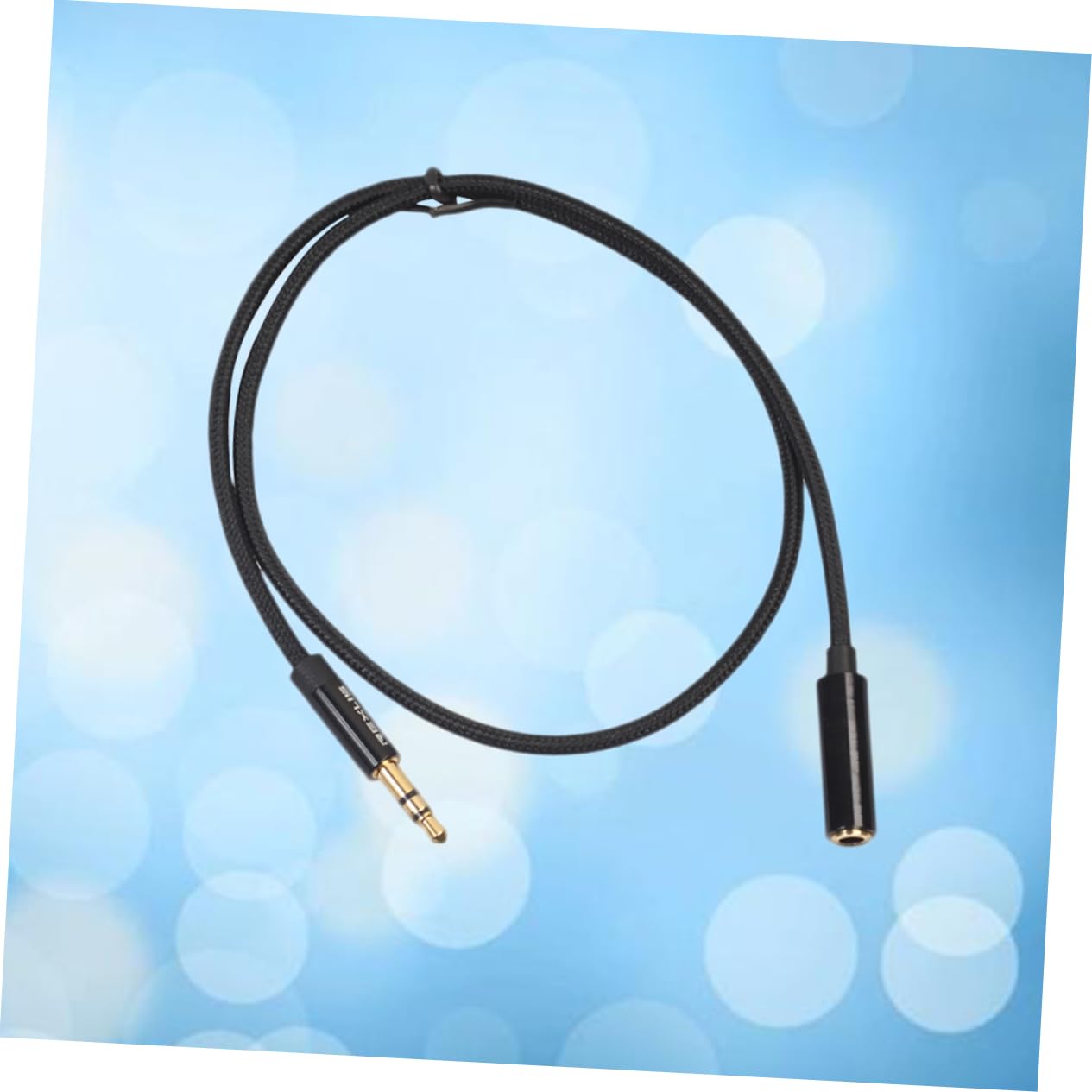 LIGHTAOTAO Cable Extension Cord Cable Splitter Headphone Cases Headphone Splitter Cable Case Headset Splitter Headphones Splitter Extension Cable Adapter Tyrant Gold