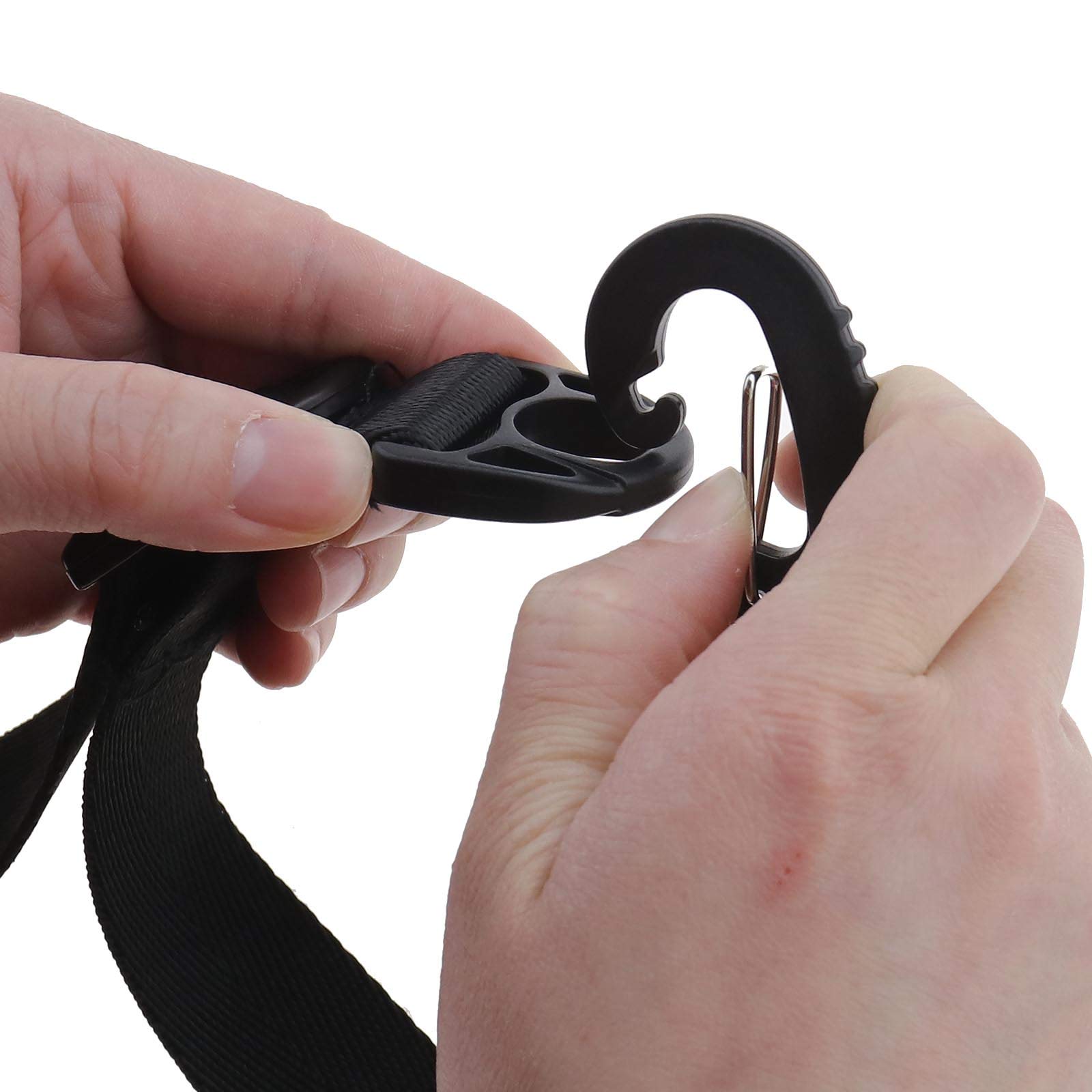 Micro Traders Scooter Carrying Strap, Oxford Cloth Adjustable Length Both Ends Swivel Hooks for Kids Bikes Folding Bicycle Compatible Xiaomi Mijia M365