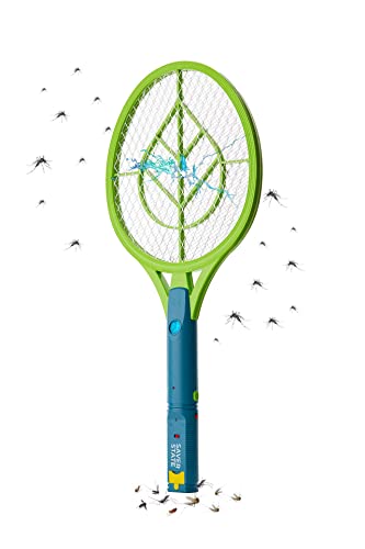 SWAT IT! Bug Zapper Rechargeable Bug Zapper Racket, 4000 Volt, USB Charging Cable, 2 Pack (Large)