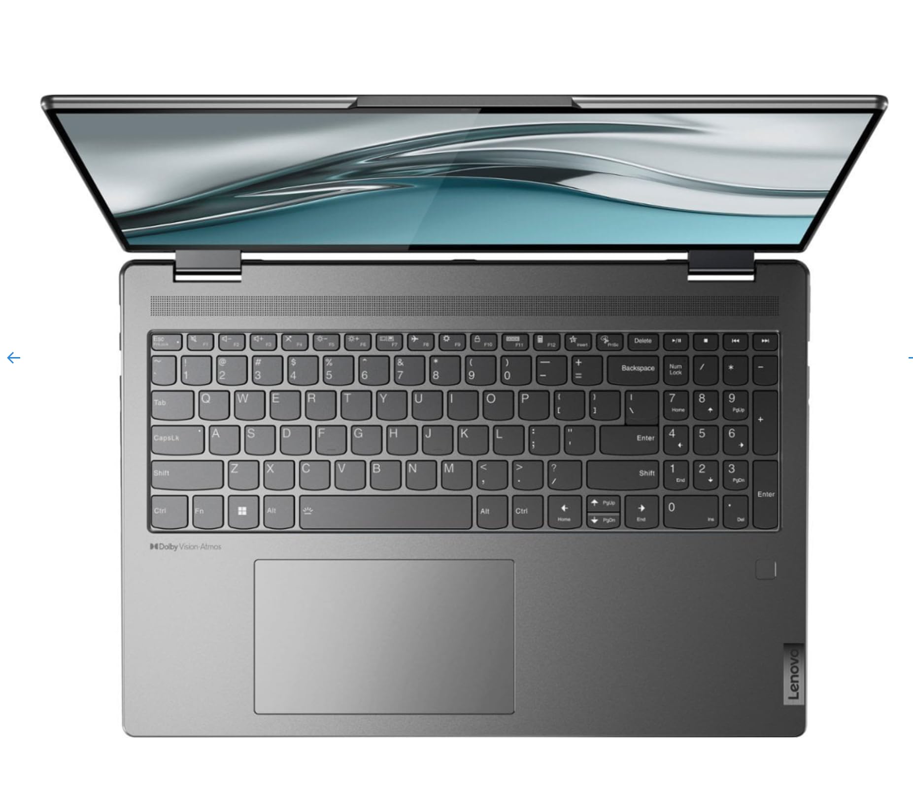 LENOVO Yoga 7I 2-in-1 16" 16:10 2.5K 400Nits Laptop, Touchscreen, Intel 12-Core i5 1240P Evo, 2X Thunderbolt 4, Wi Fi 6, Backlit KB, Fingerprint Reader, Win11 Pro (8GB RAM | 512GB PCIe SSD)