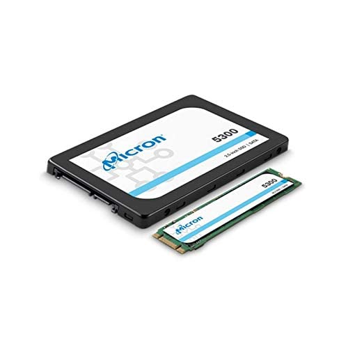 Micron 5300 MAX Series MTFDDAK1T9TDT-1AW1ZABYY 1.92T 2.5 inch Non-SED SATA3 Solid State Drive (3D TLC)