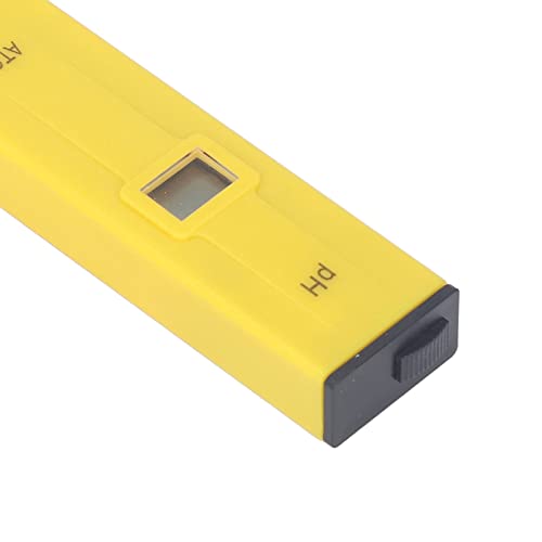 PH Tester, PH Analyzer 0.00 to 14.00ph Lightweight Resistant Probe for Fish Tank