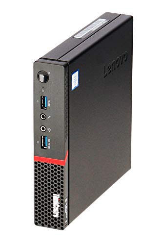 Lenovo ThinkCentre M900 Tiny Desktop, Quad Core i7 6700T 2.8Ghz, 16GB DDR4, 1TB SSD Hard Drive, Windows 10 Pro (Renewed)