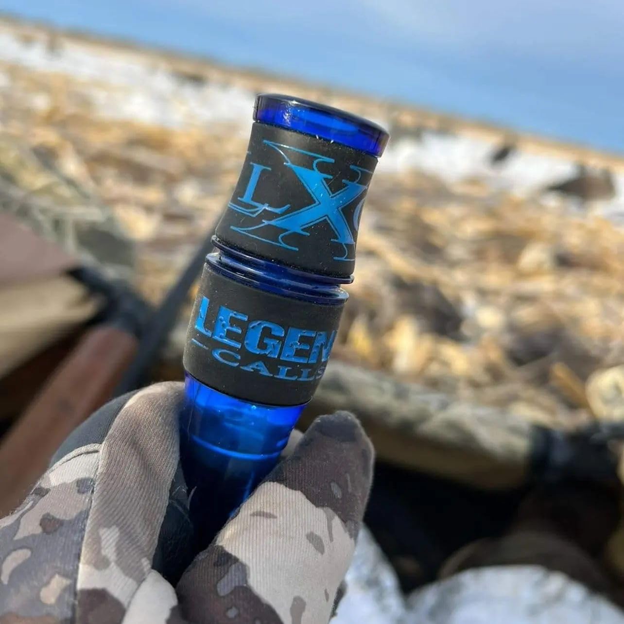 Legend Calls LXC Blue Canada Goose Call, Insulating Band Technology