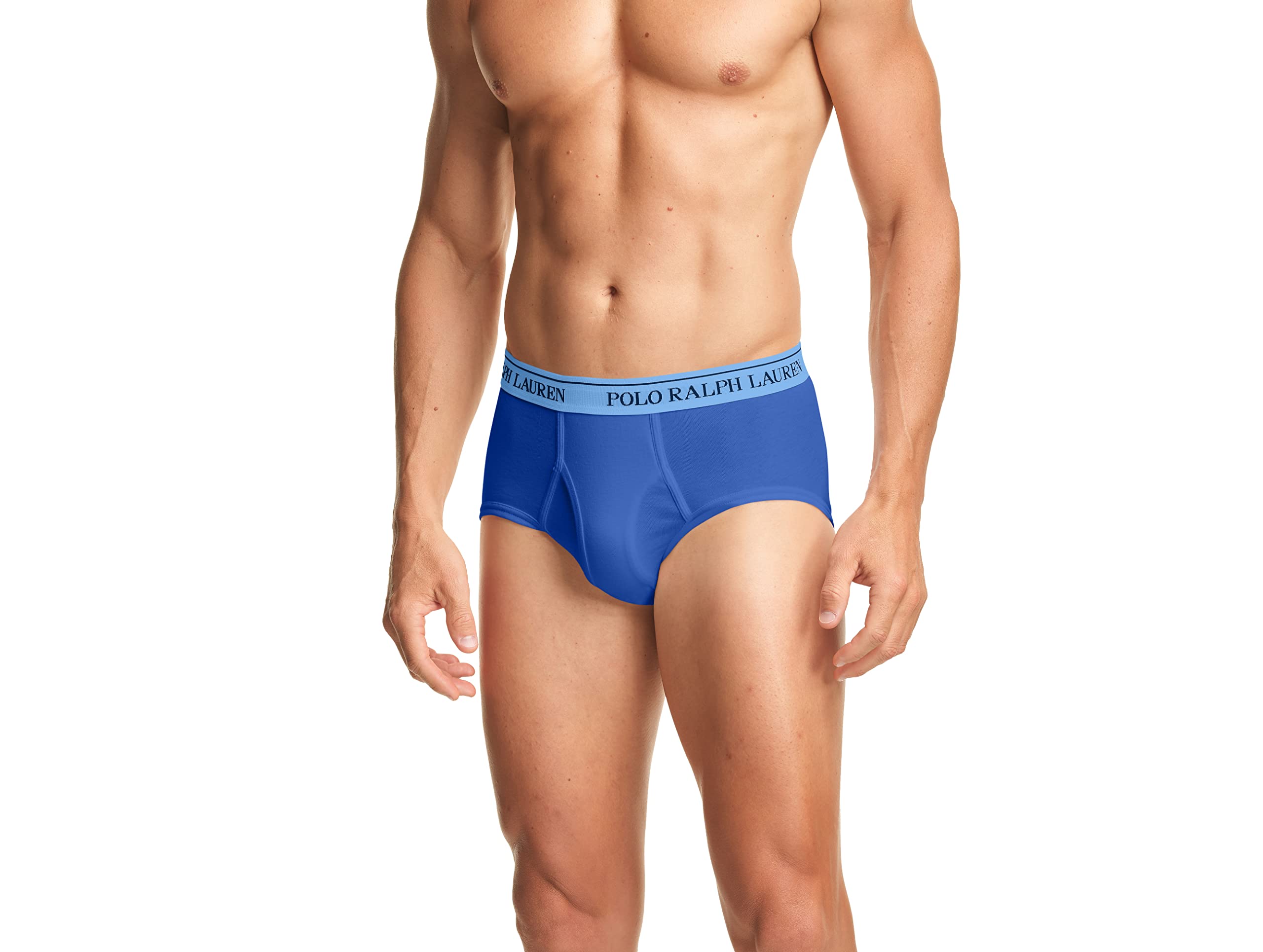 Polo Ralph Lauren 4-Pack Stretch Classic Fit Briefs Polo Black/White/Blue Saturn/Black XL