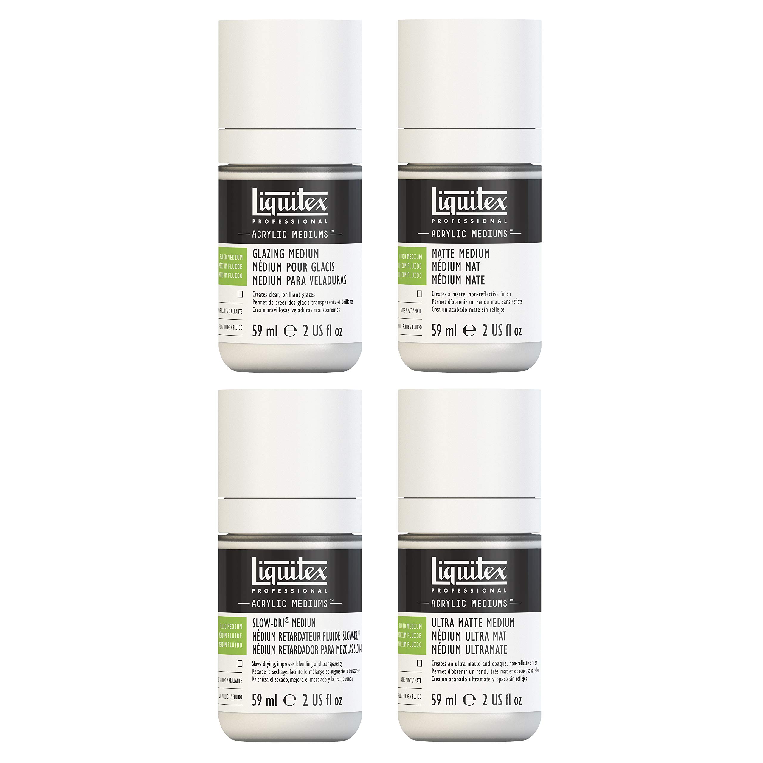 Liquitex Professional Mediums Trial Set, White