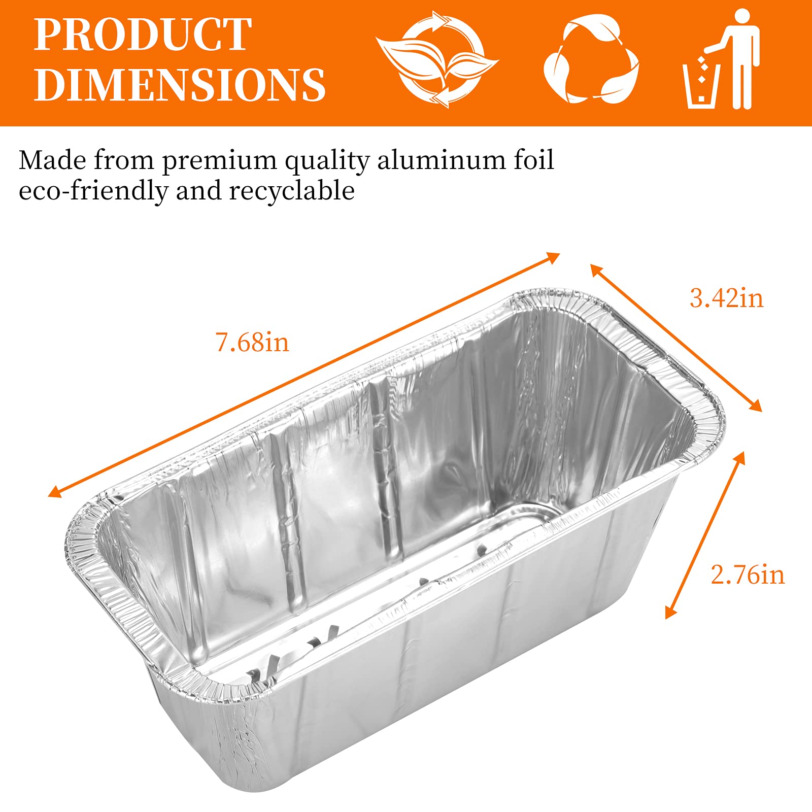 POCOCO Blackstone Griddle Accessories, 30 Pack Foil Drip Pans Compatible with Blackstone Grills for 36 30 28 Inch & 17 Inches Griddle, Foil Tray Grease Cup Liners