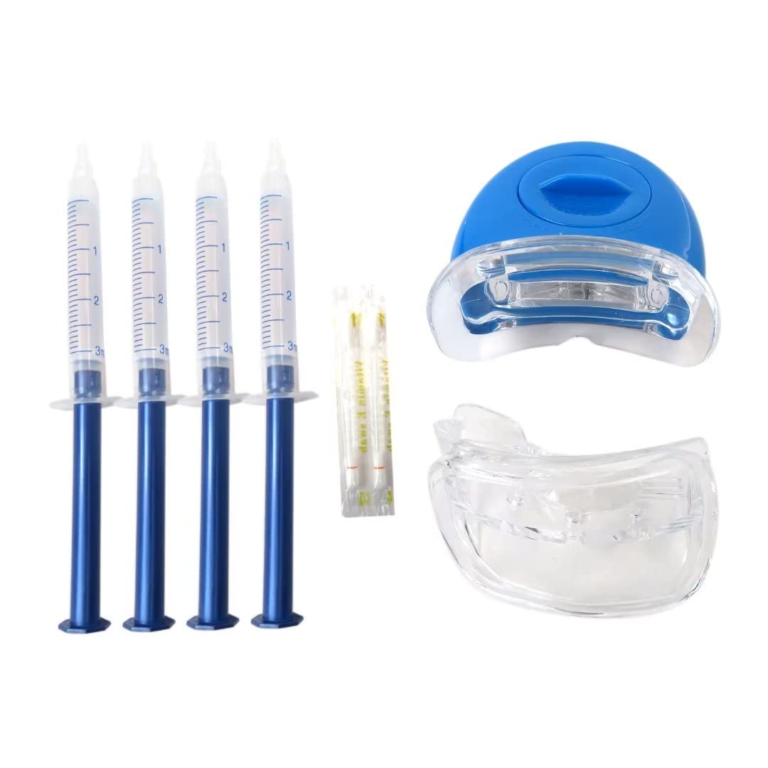 White LED Light Best Dental 44% 45% Carbamide Peroxide Dental Professional Strength White Gel Tooth Teeth Whitening Kit (1) Light