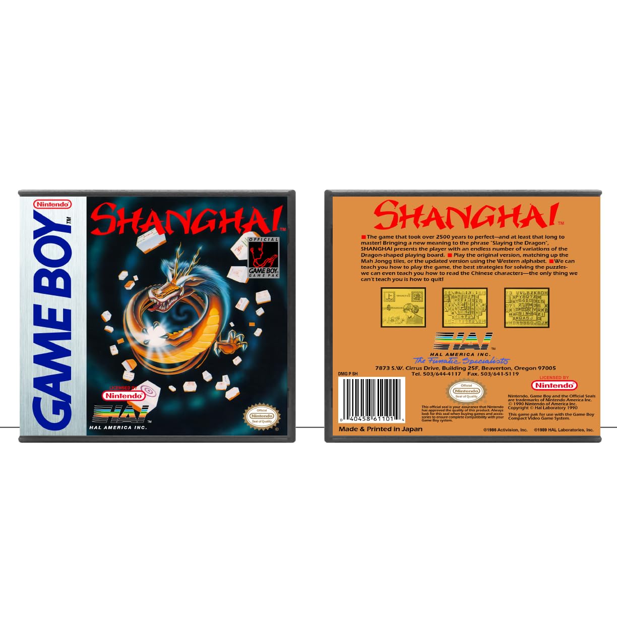 Shanghai | (GB) Game Boy - Game Case Only - No Game