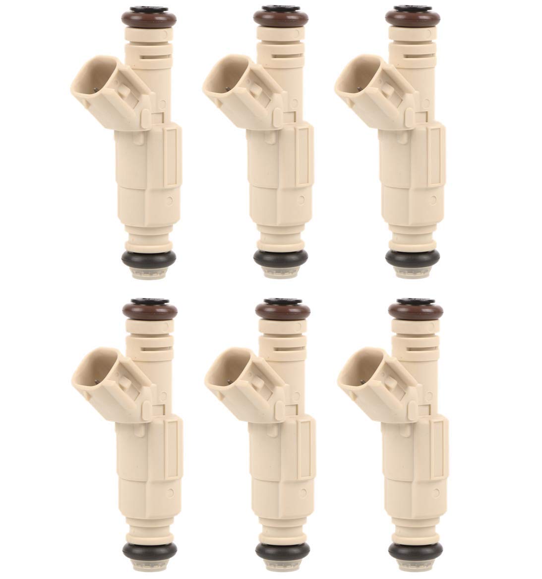 MOSTPLUS YL8E-C7B 822-11157 Fuel Injectors Compatible with Ford 2001-2004 Mazda-Mercury 3.0 (Set of 6)