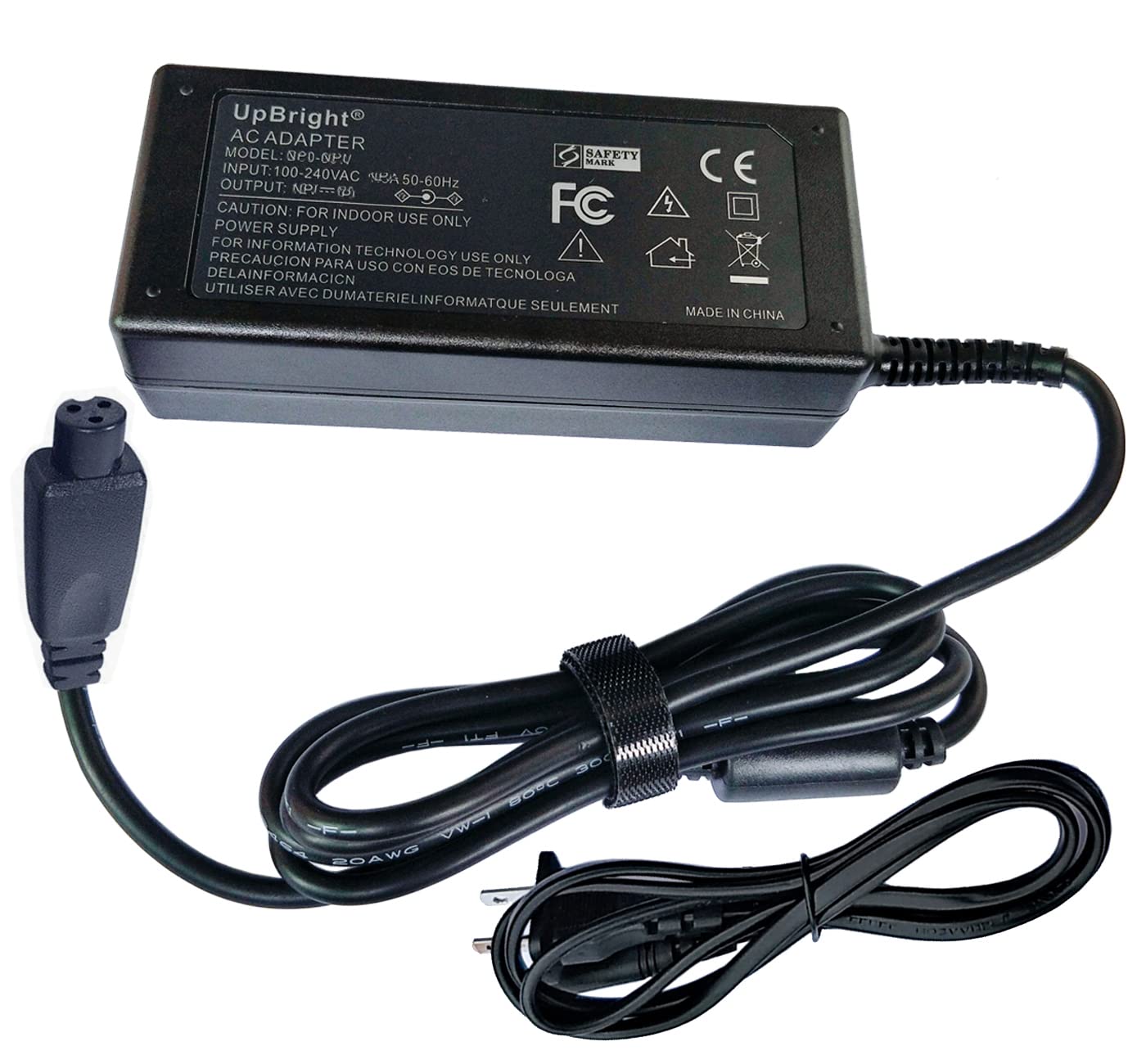 UpBright 3-Prong 29.4V AC/DC Adapter Compatible with Jetson Vega Force JForce 25.2V 4.0Ah 25.2VDC Lithium Li-ion Battery JFORCE-BB JFORCE-BLK DC29.4V 1A 1.0A 1.5A 29.4VDC Power Supply Cord Charger