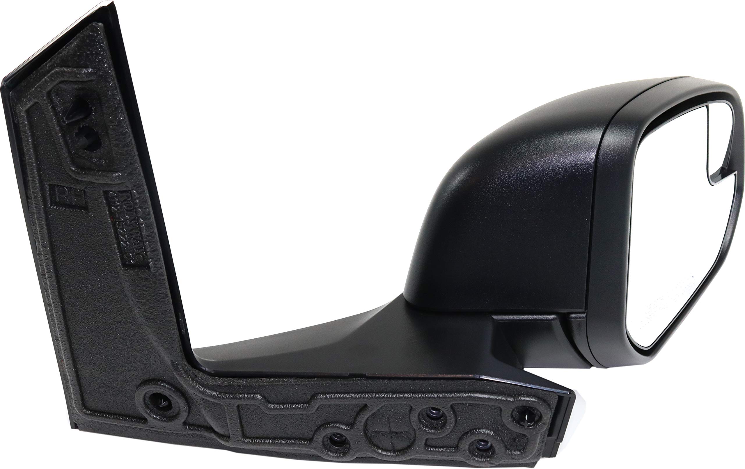 Kool Vue Passenger Side Non-Electric Mirror for Ford Transit Connect 2014-2022 With Spotter Glass Textured