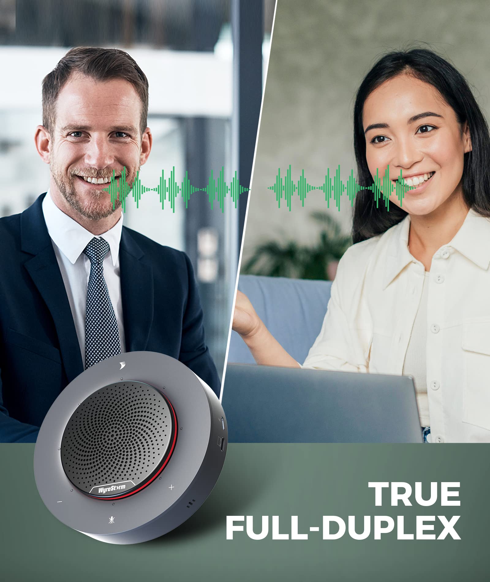 WYRESTORM Conference Room Camera System with Microphone and Speakerphone, 4K 106° Video Camera Kit for Meeting Education Works with Microsoft Teams, Zoom