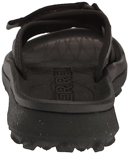 Merrell Women's Hut Ultra Slide Sandal, Black/Black, 7