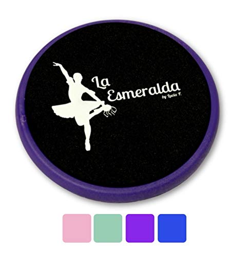 La Esmeralda Ballet Turning Board for Dancers, ice Skaters, Gymnasts etc Helps Improve Turns, Balance, Spotting, Stability and Much More. Made with Thick EVA Foam.