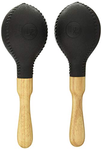 Latin Percussion LP281R Refillable Maracas, Black