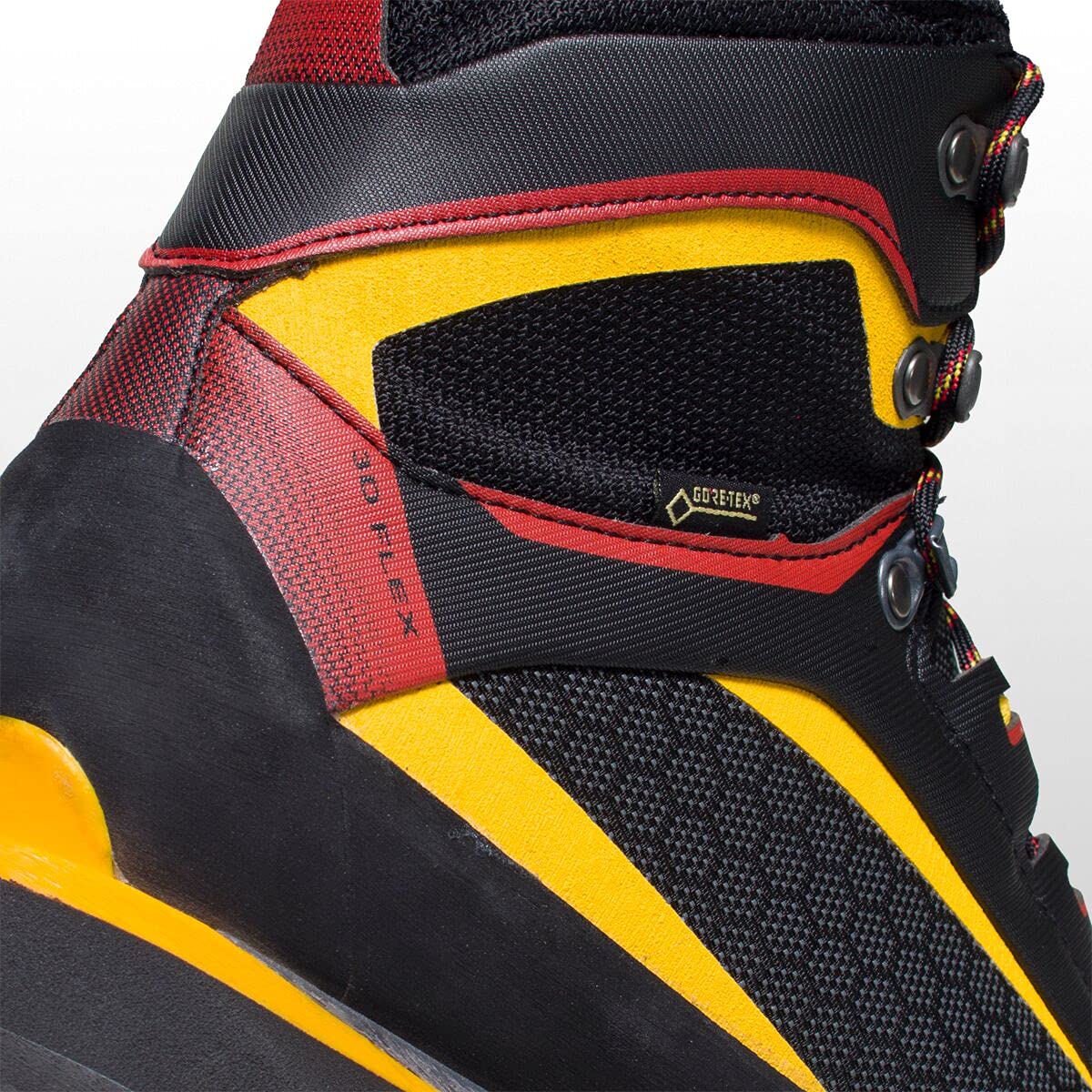 La Sportiva Trango Tower Extreme GTX Hiking Shoe, Black/Yellow, 45