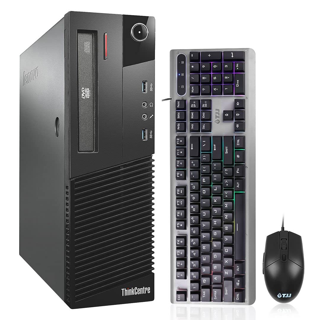 Lenovo ThinkCentre M83 SFF Desktop PC, Intel Quad Core i7 Upto 4.0GHz,16GB Ram, New 1TB SSD, AC Wi-Fi, DVD-ROM, Keyboard, Mouse, Windows 10 Pro (Renewed)