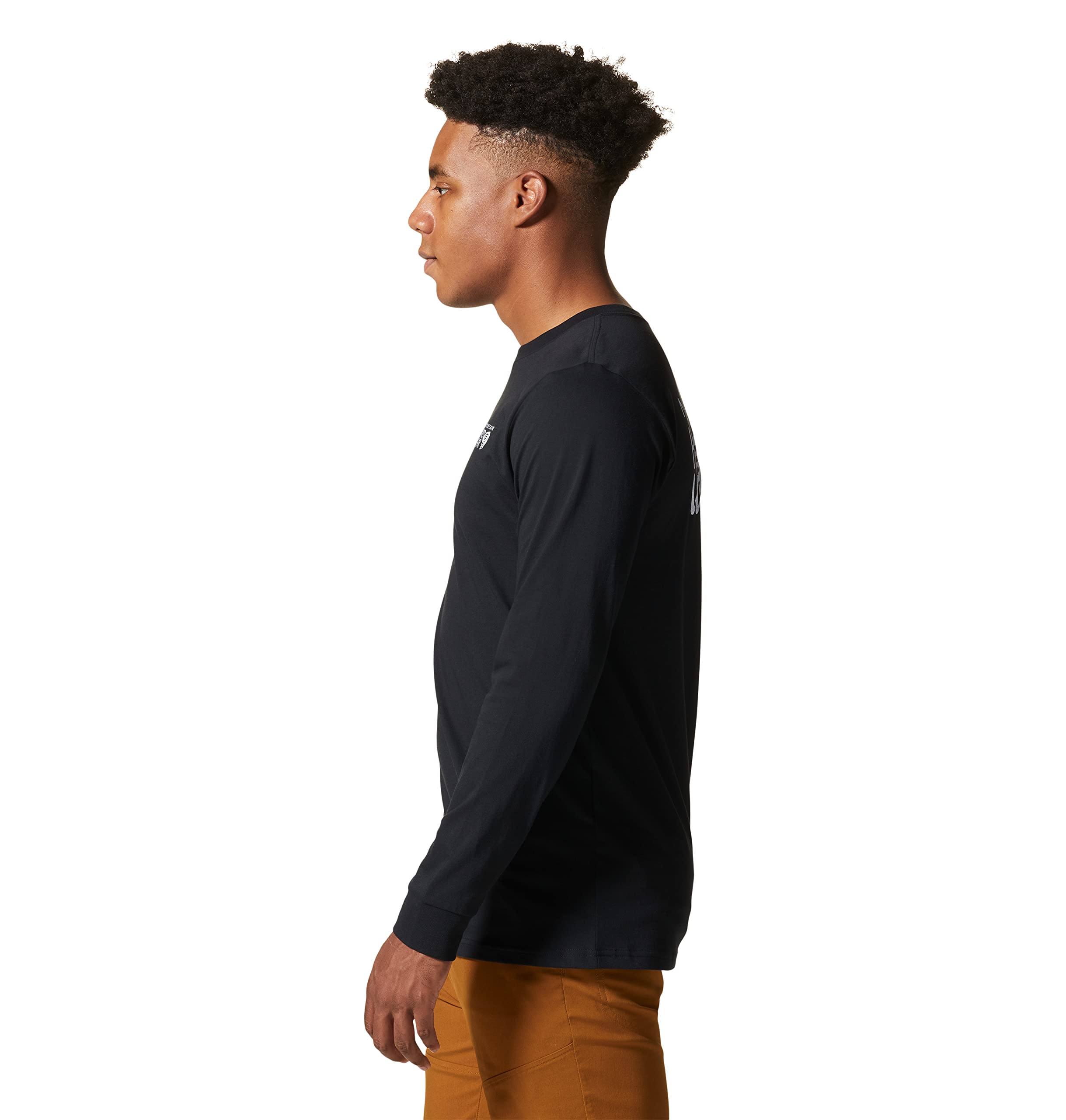 Mountain Hardwear Men's MHW Back Logo Long Sleeve, Dark Copper, Medium