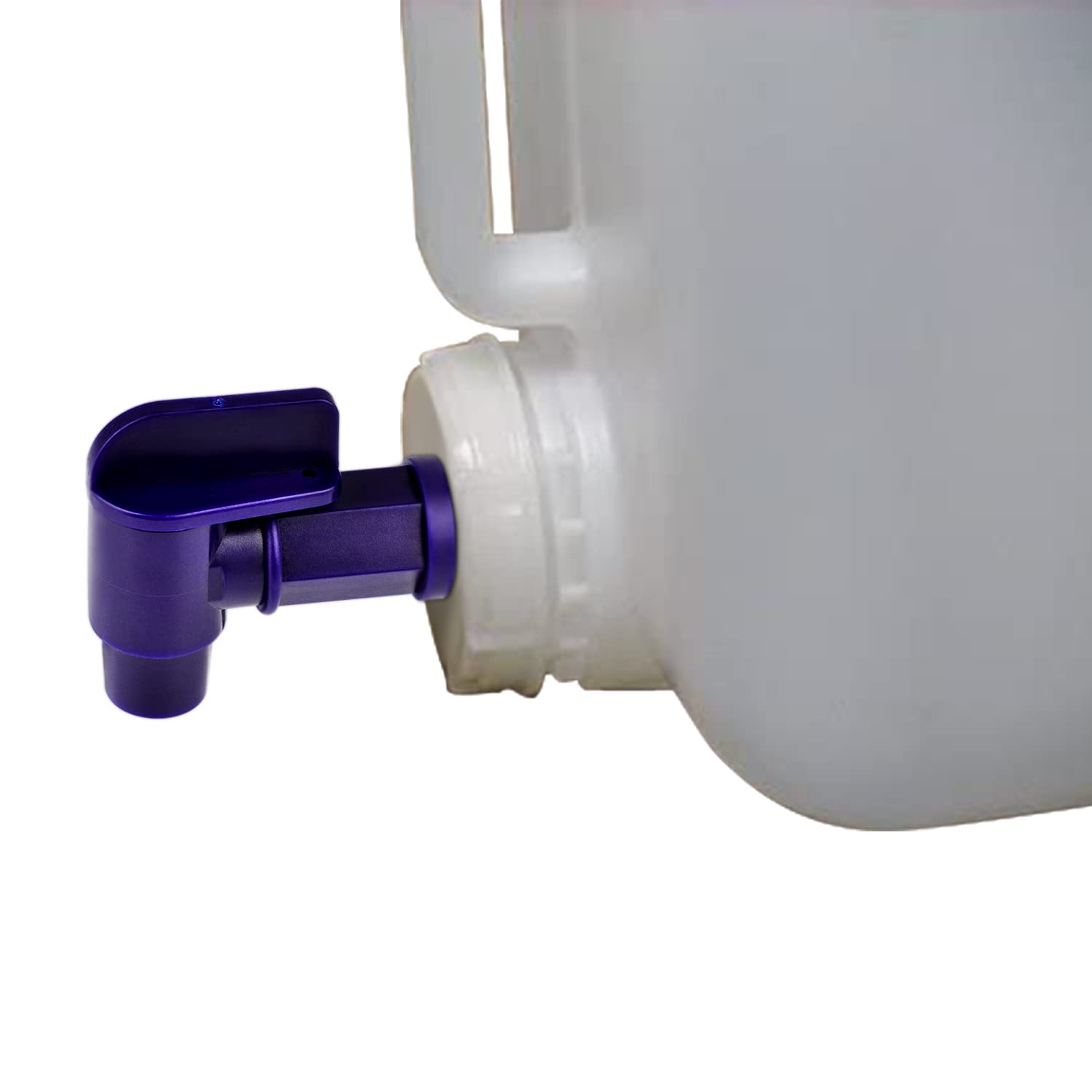 PowGrow Plastic Spigot Faucet, 3/4 NPT Spigot Faucet for Jugs Water Tanks, Durable Polyethylene Material Faucet Replacement Spigot, 1 Inch Thread Size,9-Pack