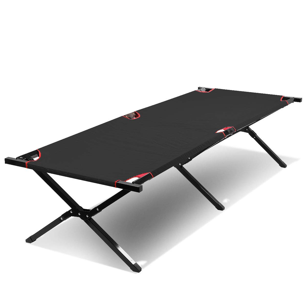 Magshion 74" Portable Folding Camping Hiking Bed & Cot with Bag Up to 250 lbs