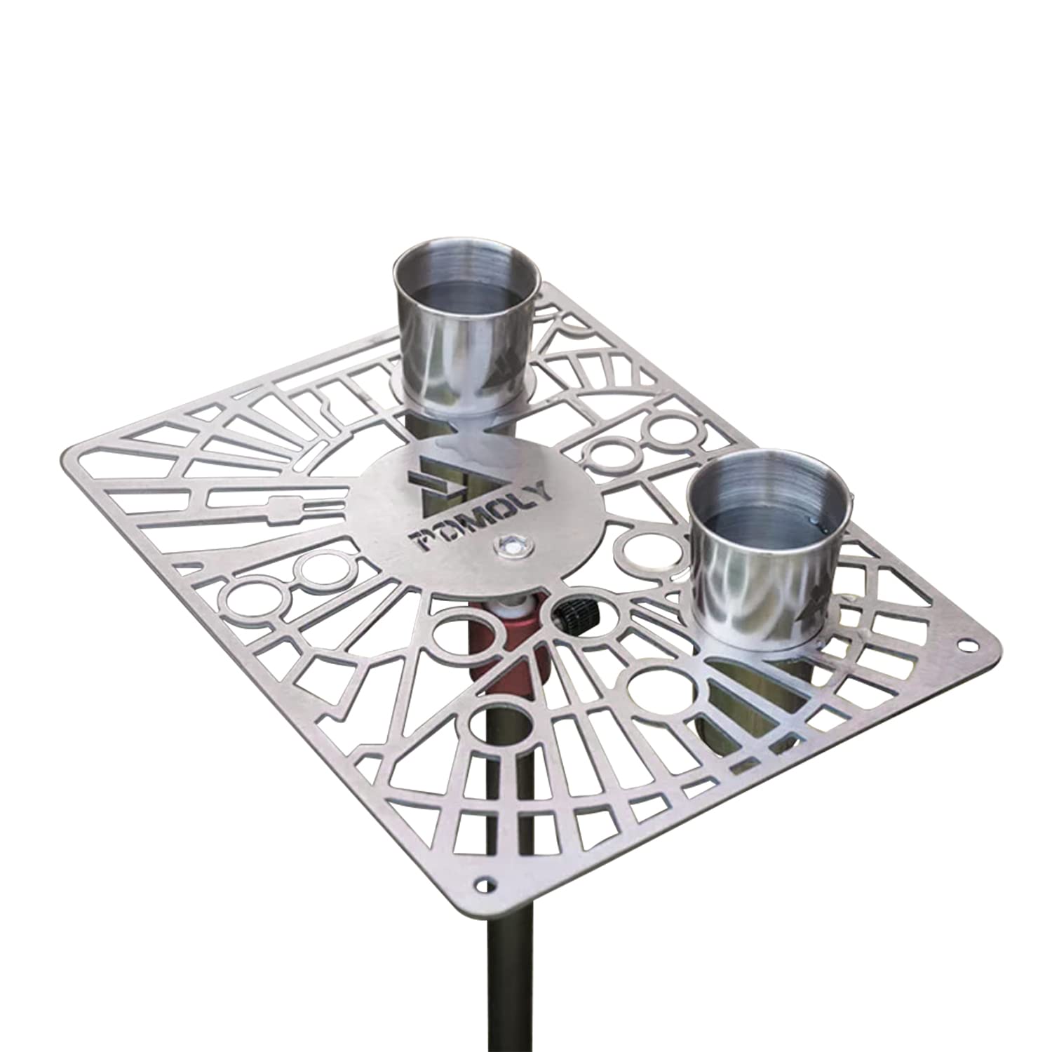 POMOLY G2 Table Titanium Ultralight Folding Gimbal Desk for Solo Camping Fishing Outdoor