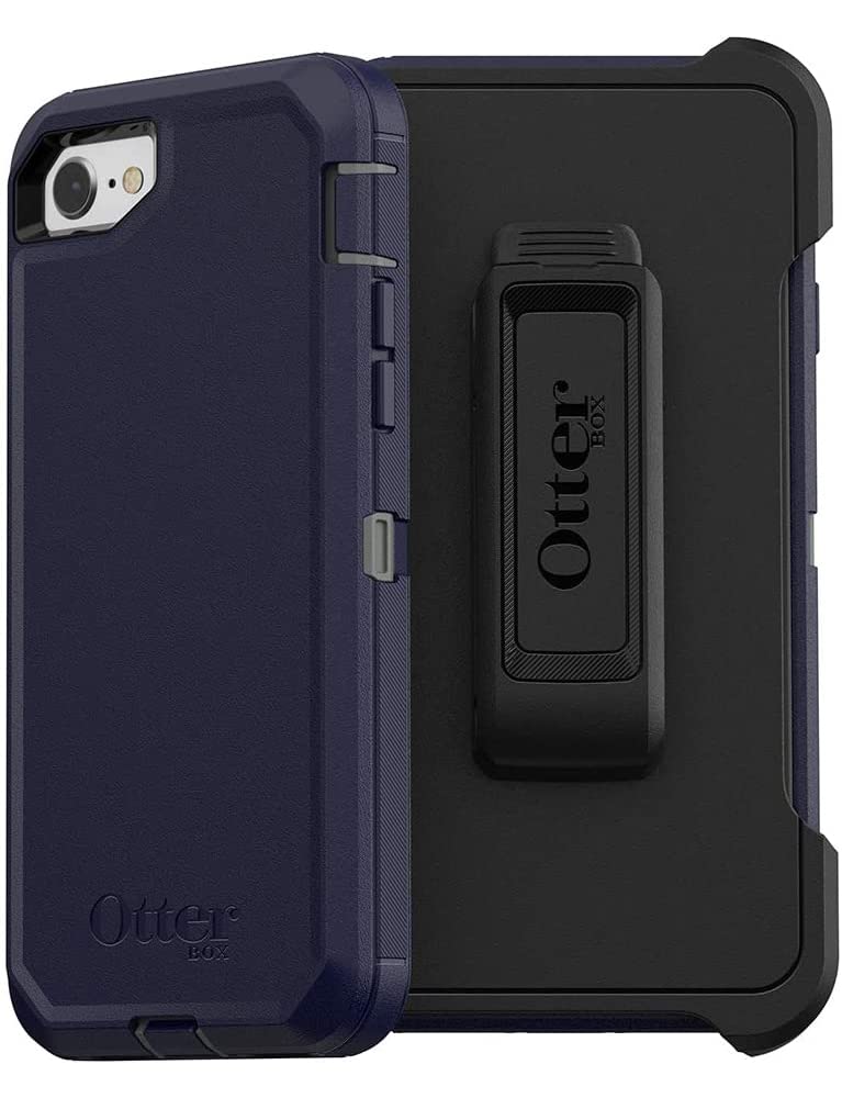 OtterBox Defender Series Case iPhone SE 3rd Gen (2022), iPhone SE 2nd Gen (2020), iPhone 8/7 (NOT Plus) Non-Retail Packaging - Stormy Peaks