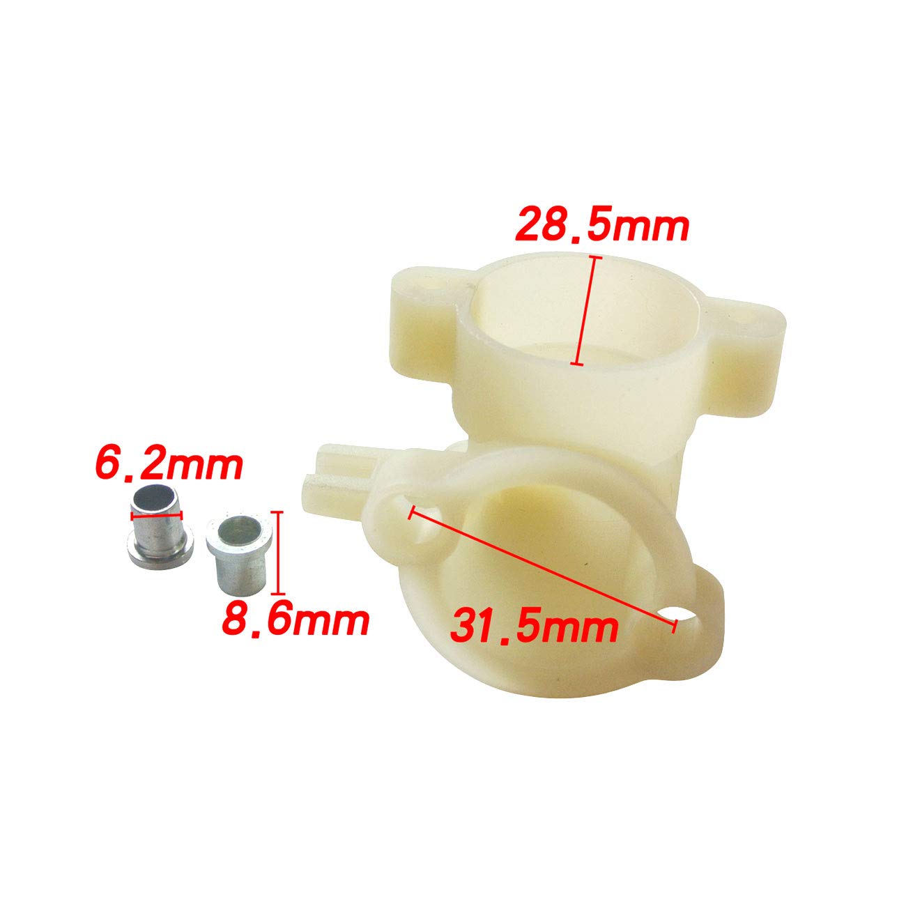 Mingdun Carburetor Carb Intake Manifold Elbow for Husqvarna 61 266 268 272 XP Chainsaw