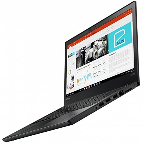 LENOVO Thinkpad T470 14" FHD Business Laptop Computer, Intel Core i5-6300U up to 3.20GHz, 16GB DDR4 RAM, 256GB SSD, HDMI, Type-C, USB 3.0, Windows 10 Pro (Renewed)