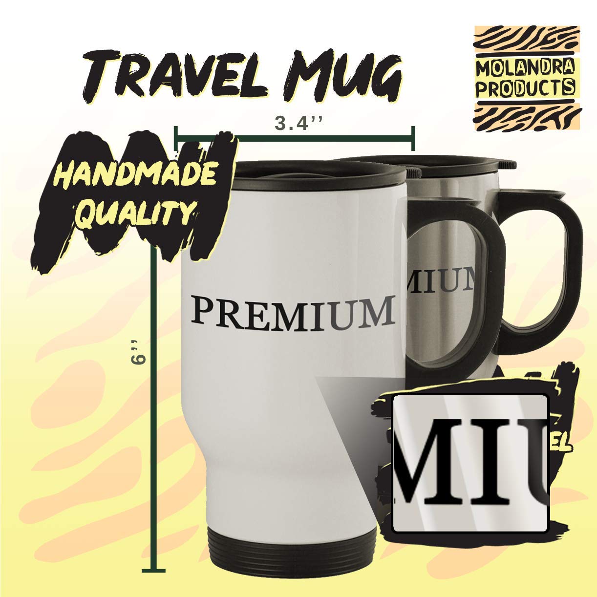 Molandra Products I'm not talking to myself. I'm having a staff meeting. - 14oz Stainless Steel Travel Mug, Silver