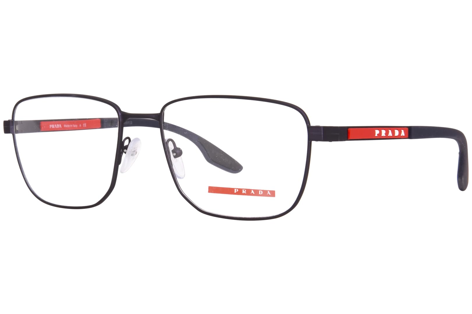 Prada Linea Rossa Demo Rectangular Men's Eyeglasses PS 50OV UR71O1 55