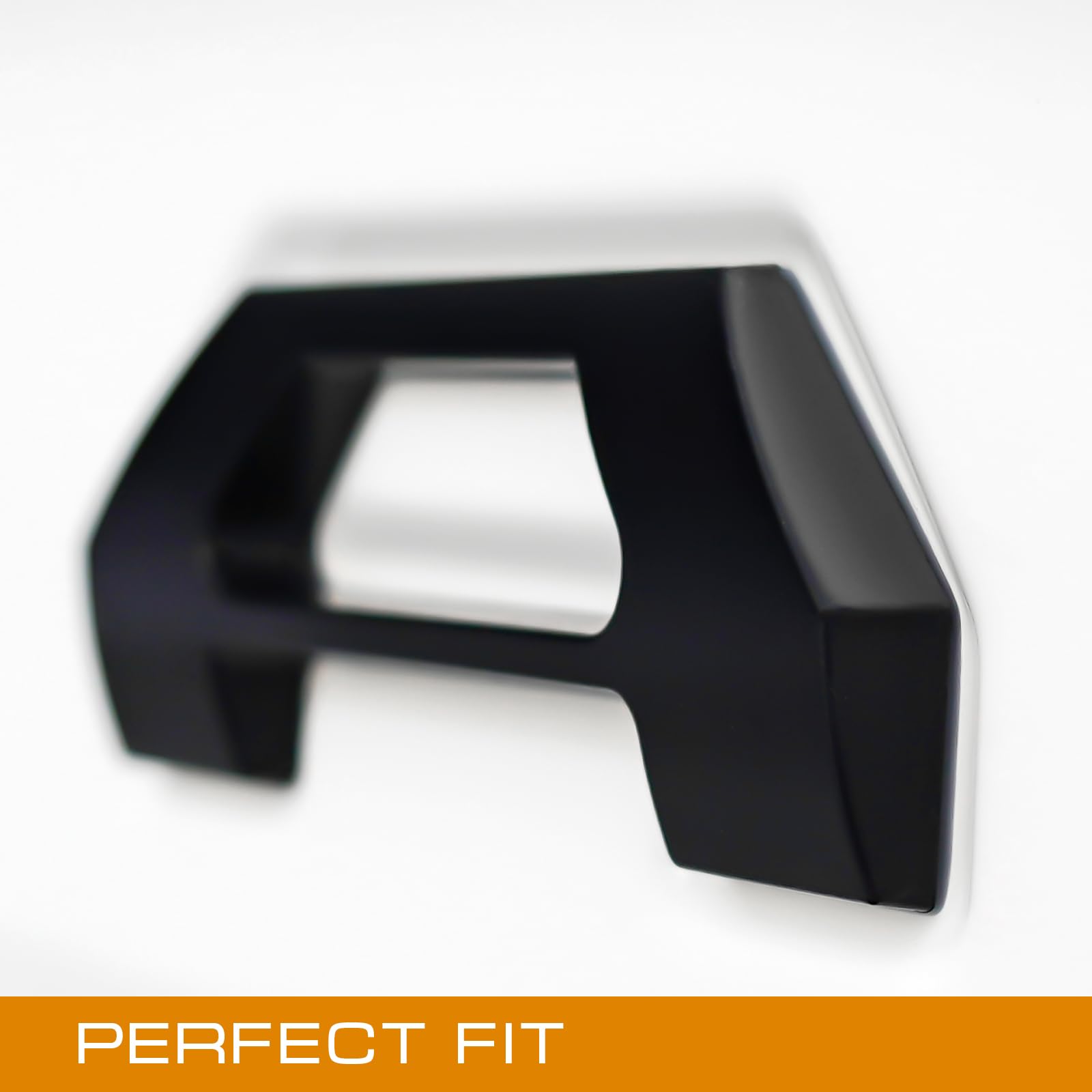 okrex Tailgate Insert Letters Black Compatible with 2016 2017 2018 2019 2020 2021 2022 2023 3D Raised Rear Emblem Decals with Seccotine Adhesive Backing(3D Matte Black)